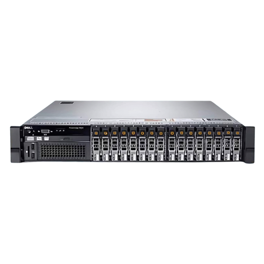 Powerful Dell EMC PowerEdge R820 16x2.5″ Server