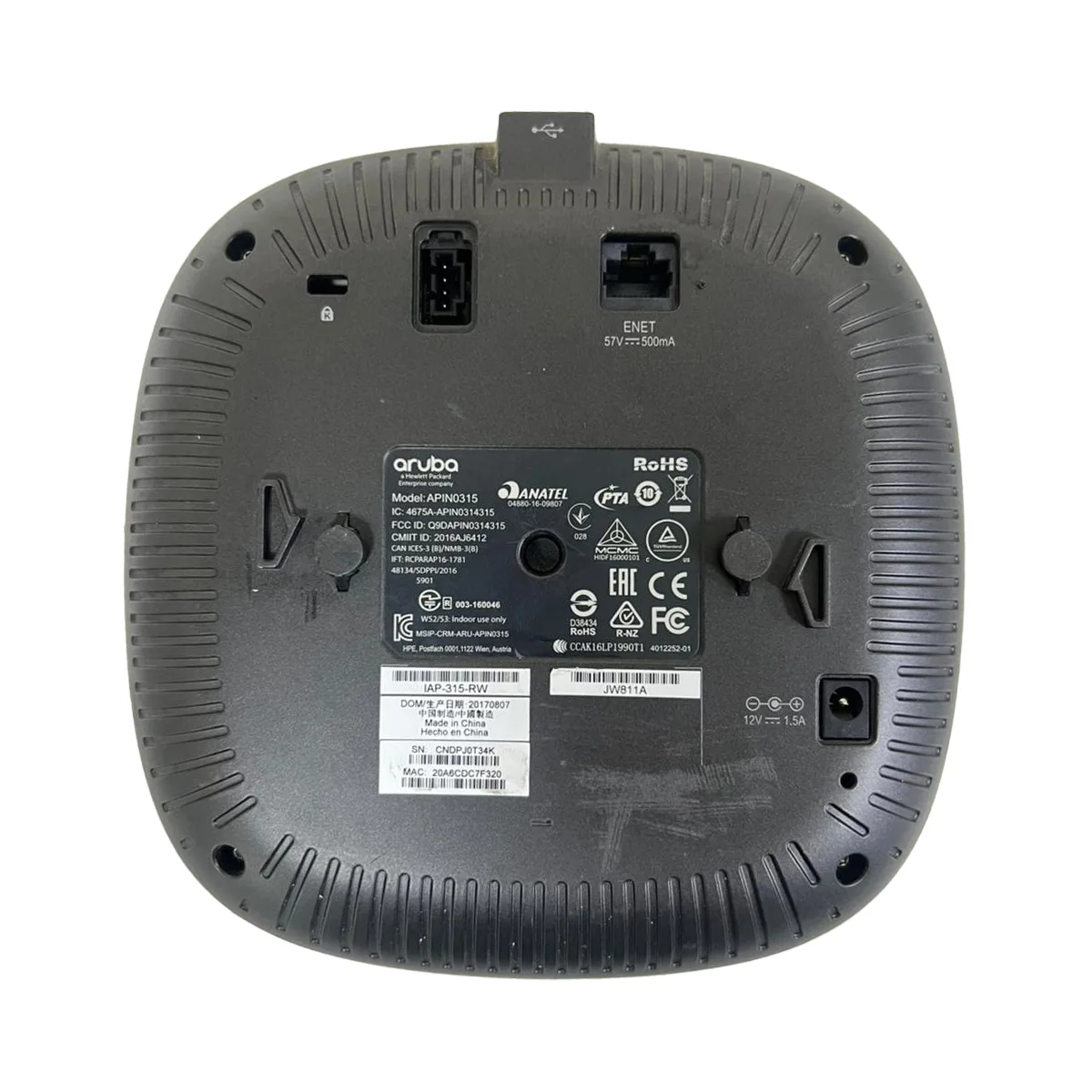 Powerful HPE Aruba AP-315 (RW) JW811A Access Point